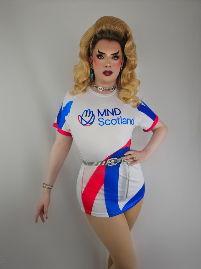 Dundee drag queen takes on London marathon for MND Scotland - MND Scotland