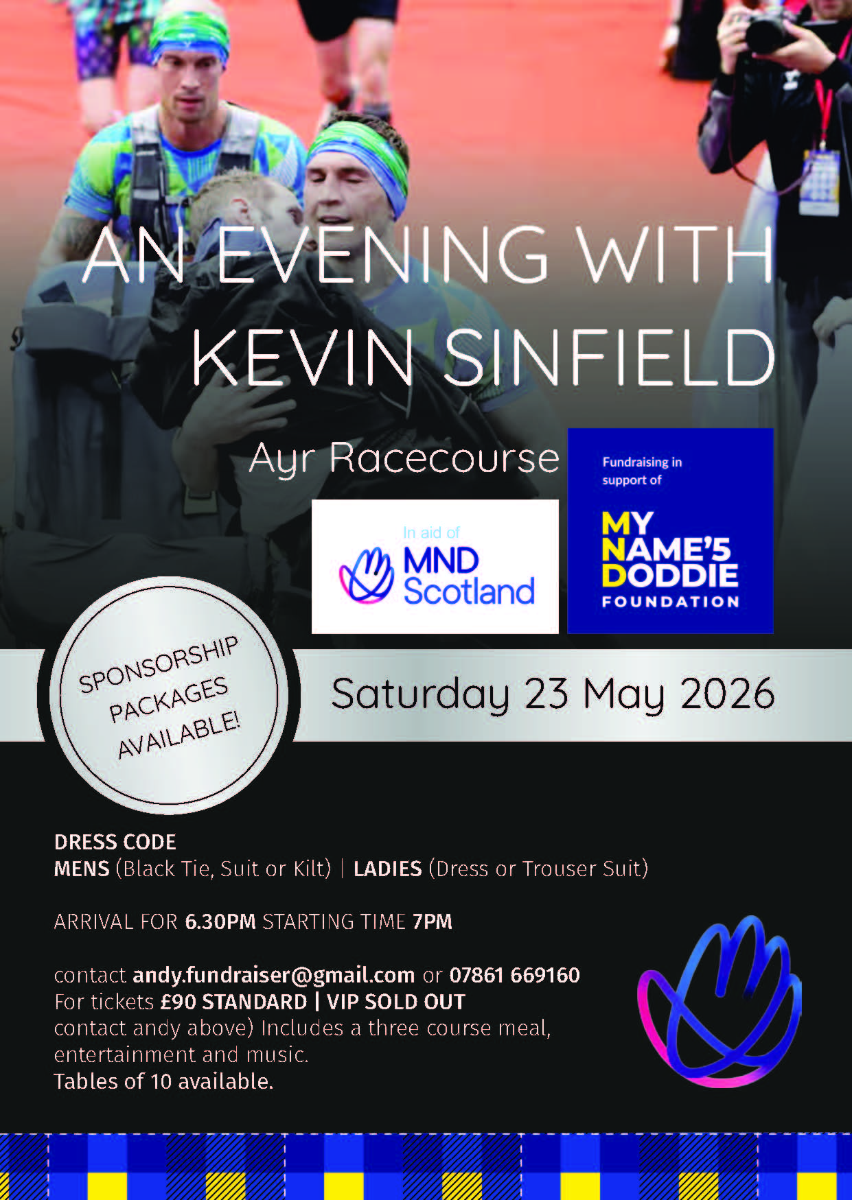 An Evening with Kevin Sinfield - MND Scotland