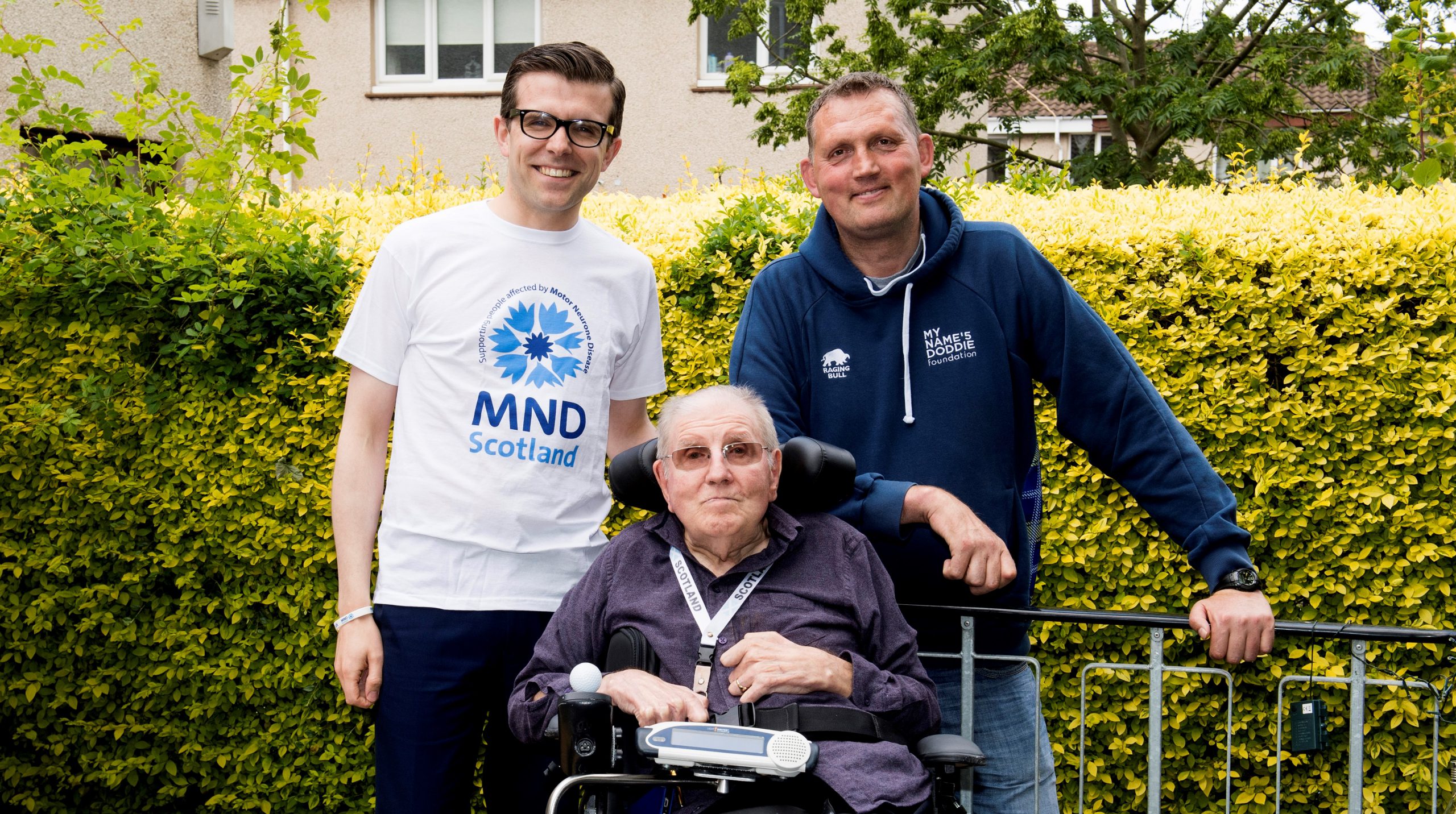 Doddie ups donation to MND Scotland - MND Scotland